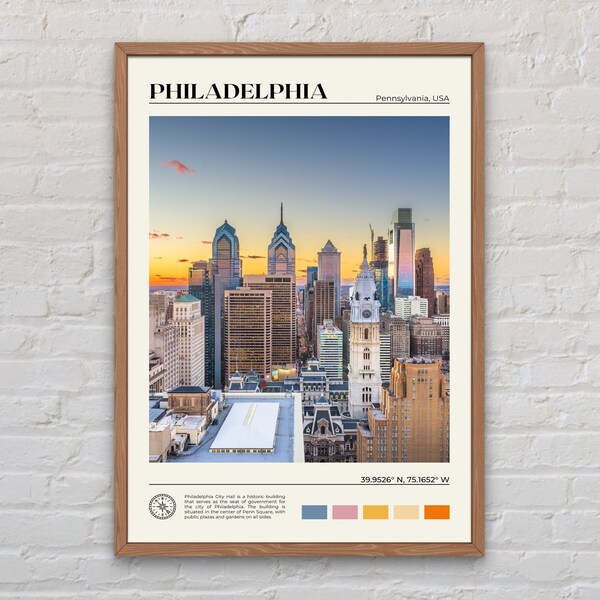 Philadelphia Wall Art - Etsy