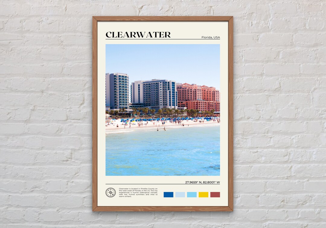 Real Photo, Clearwater Print, Clearwater Wall Art, Clearwater Poster ...