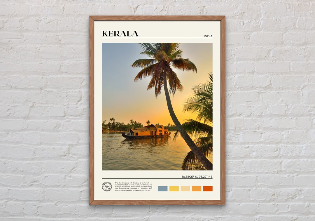 Real Photo, Kerala Print, Kerala Wall Art, Kerala Poster, Kerala Photo ...
