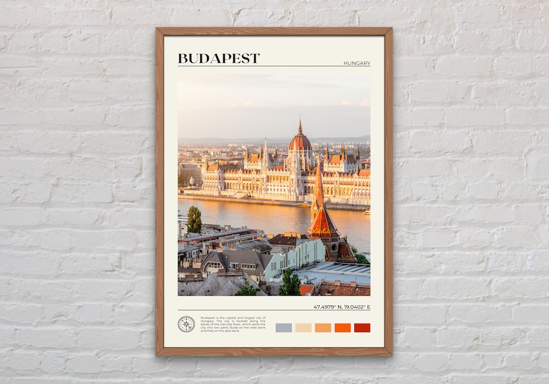 Real Photo, Budapest Print, Budapest Wall Art, Budapest Poster ...