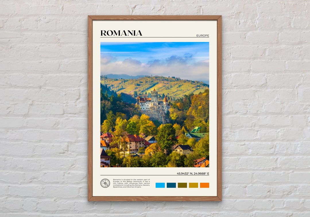 Real Photo, Romania Print, Romania Wall Art, Romania Poster, Romania ...