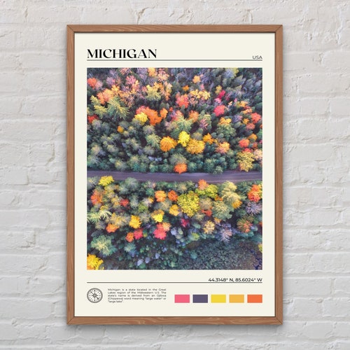 Pictured Rocks Upper Peninsula Lake Superior Michigan - Etsy