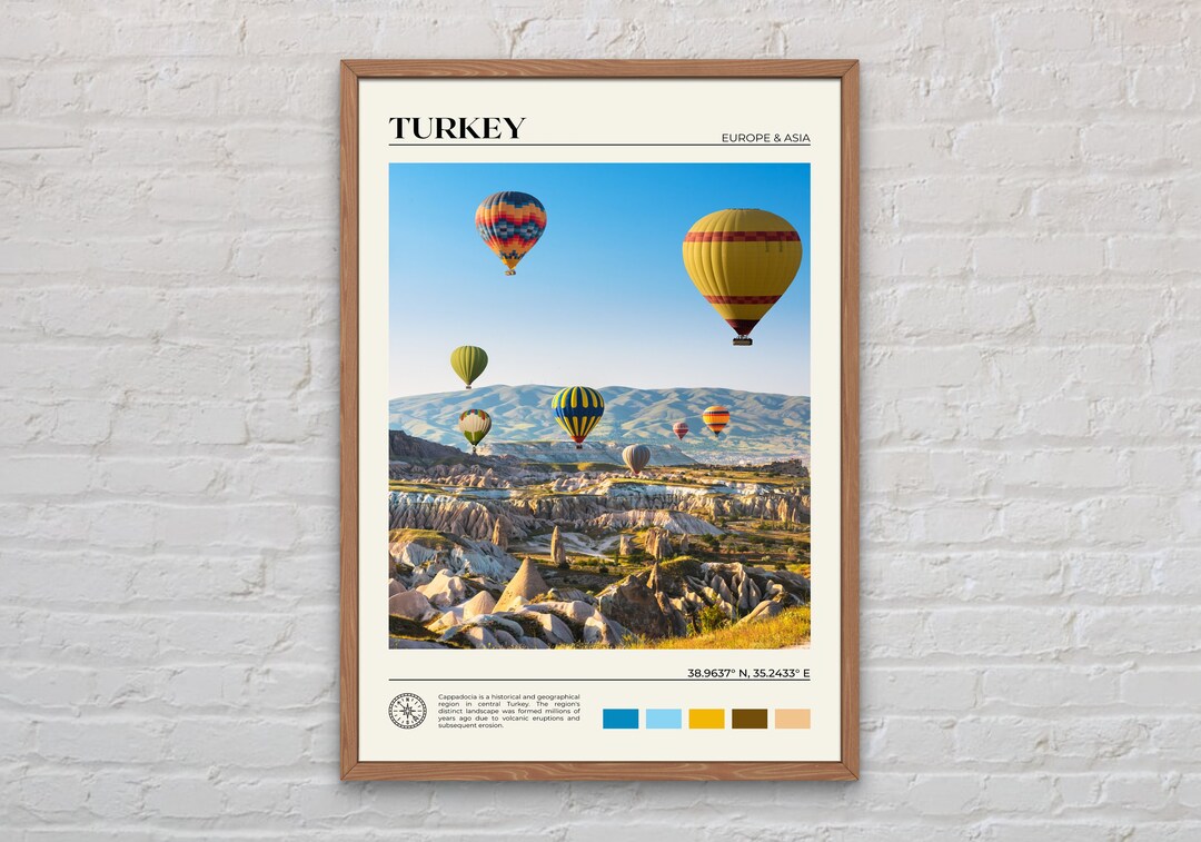 Real Photo, Turkey Print, Turkey Wall Art, Turkey Poster, Turkey Photo ...