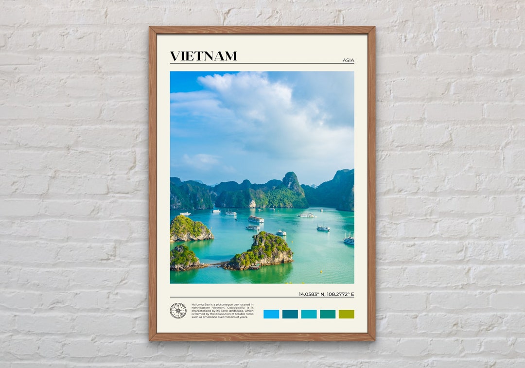 Real Photo, Vietnam Print, Vietnam Wall Art, Vietnam Poster, Vietnam ...