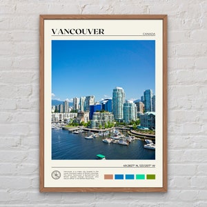 Real Photo, Vancouver Print, Vancouver Wall Art, Vancouver Poster ...
