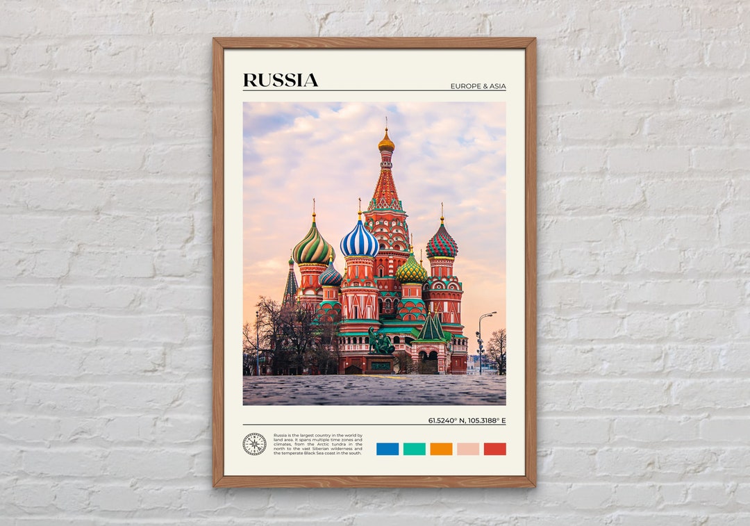 Real Photo, Russia Print, Russia Wall Art, Russia Poster, Russia Photo ...