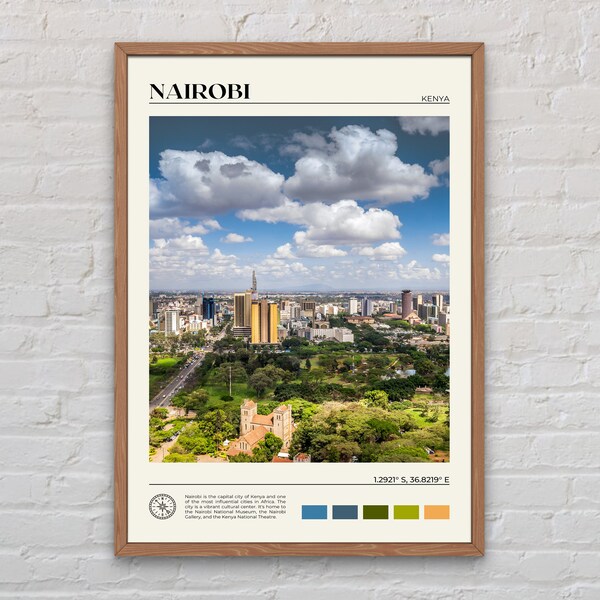 Nairobi Wall Art - Etsy