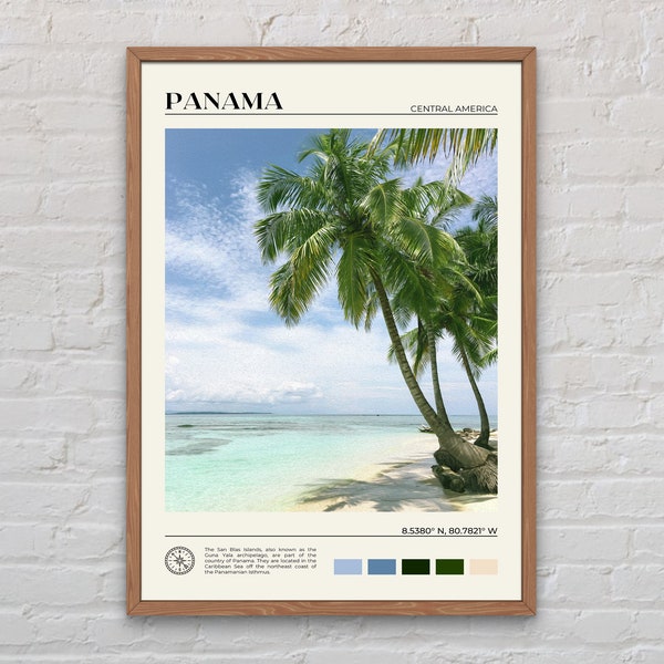 Panama Poster - Etsy UK
