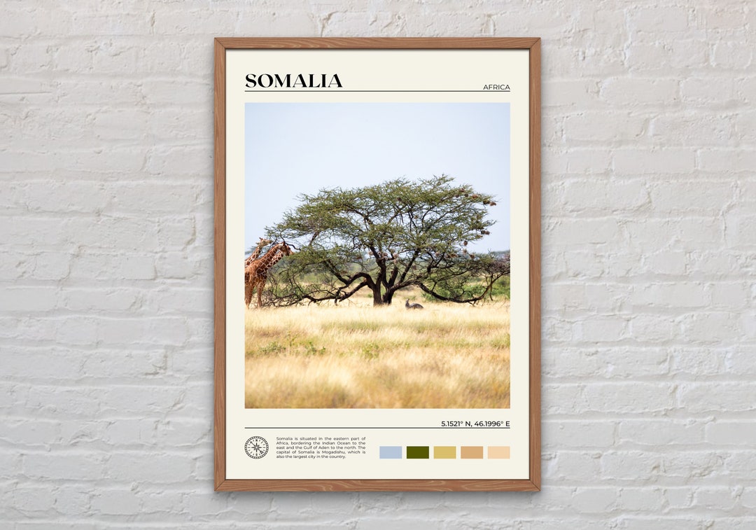 Real Photo, Somalia Print, Somalia Wall Art, Somalia Poster, Somalia ...