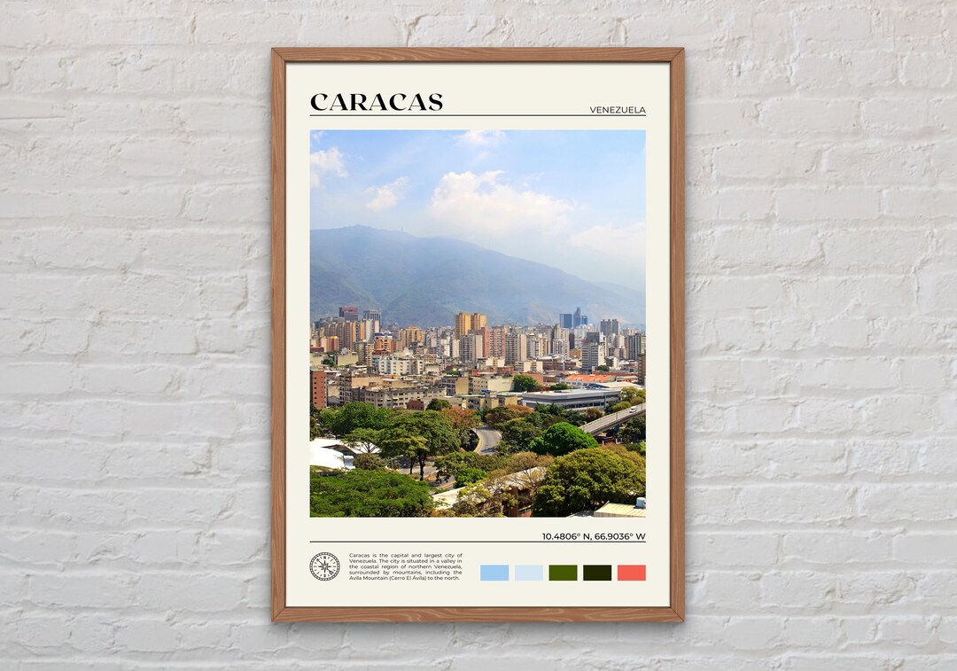 Real Photo, Caracas Print, Caracas Wall Art, Caracas Poster, Caracas Photo, Caracas Poster Print ...