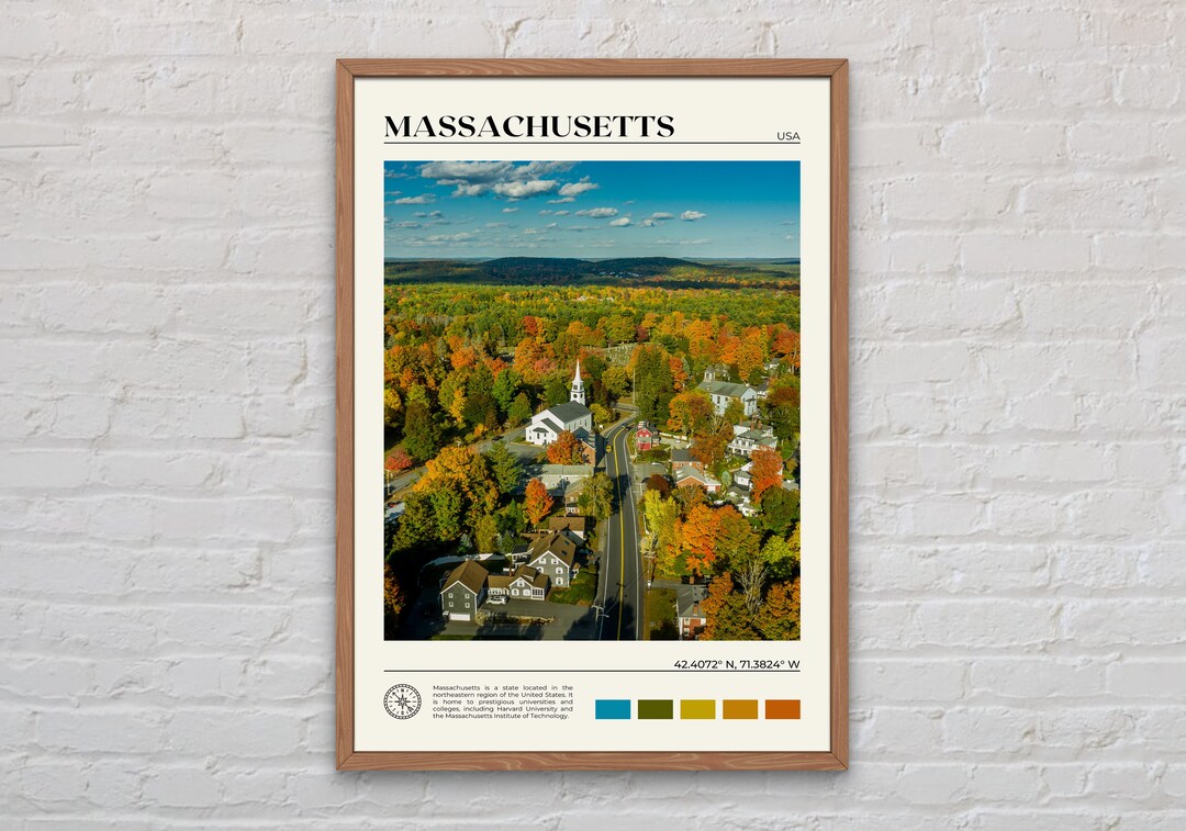 Real Photo, Massachusetts Print, Massachusetts Wall Art, Massachusetts ...