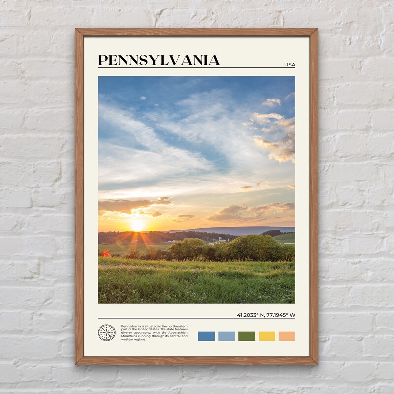 Pennsylvania Art - Etsy