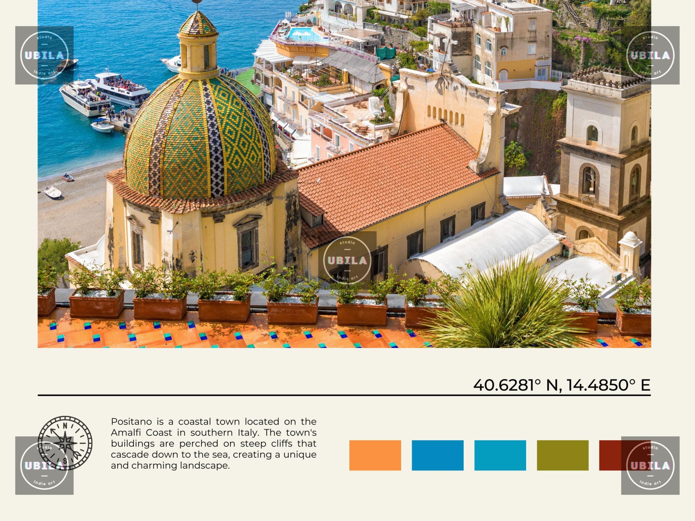 Real Photo, Positano Print, Positano Wall Art, Positano Poster ...