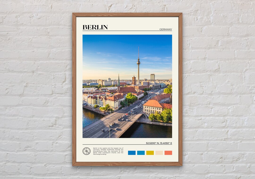 Real Photo, Berlin Print, Berlin Wall Art, Berlin Poster, Berlin Photo ...