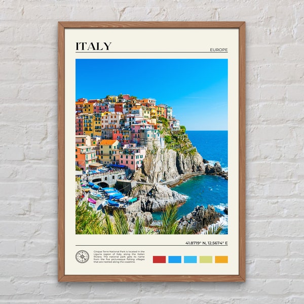 Italy Poster - Etsy