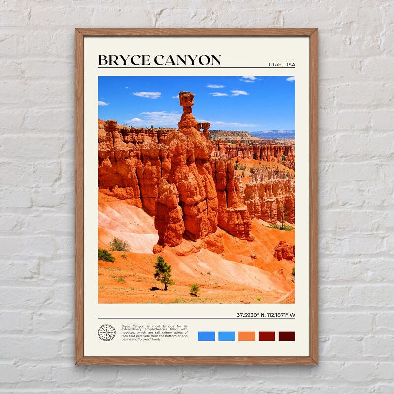 Bryce Canyon Poster - Etsy