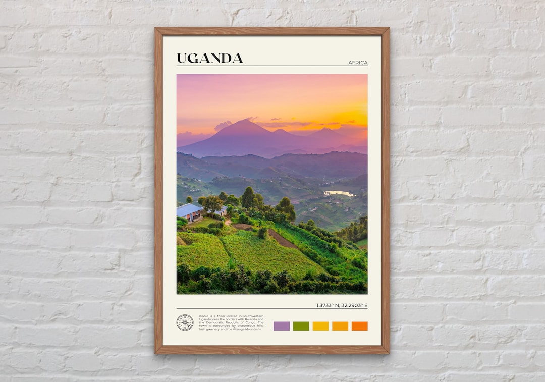 Real Photo, Uganda Print, Uganda Wall Art, Uganda Poster, Uganda Photo ...
