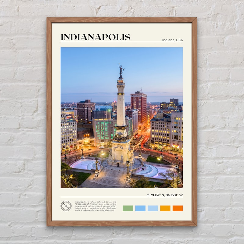 Indianapolis Art - Etsy