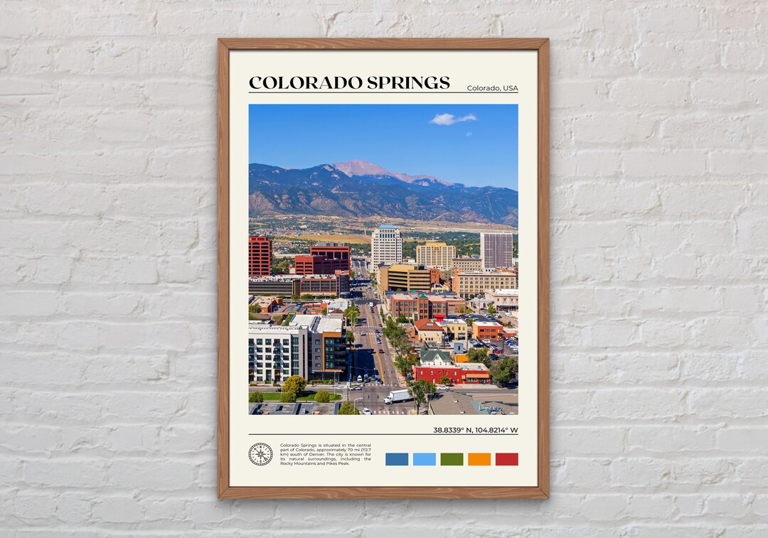Real Photo, Colorado Springs Print, Colorado Springs Art, Colorado ...