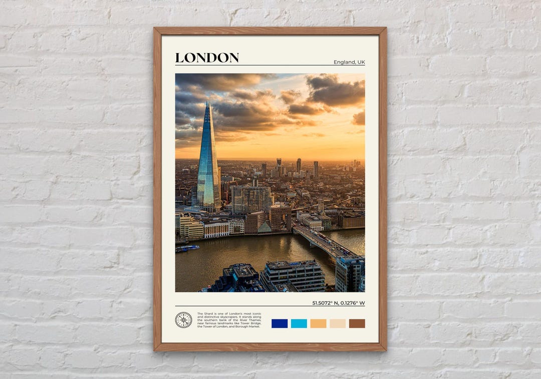 Real Photo, London Print, London Wall Art, London Poster, London Photo ...