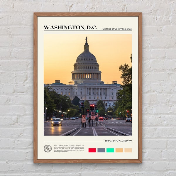 Washington Dc Poster - Etsy