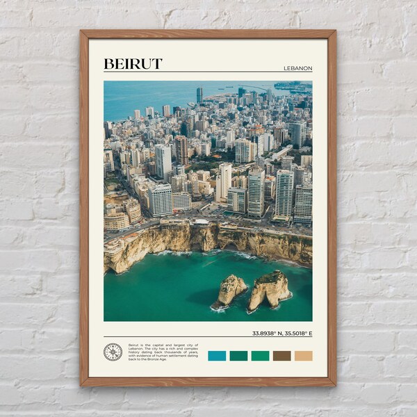 Beirut Poster - Etsy