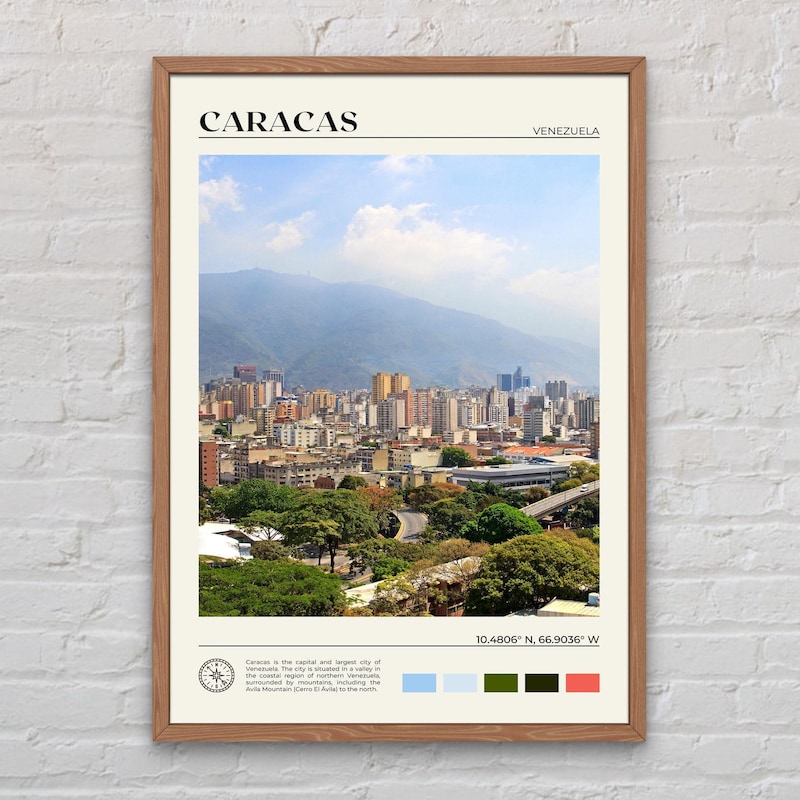 Avila Painting Venezuela - Etsy UK