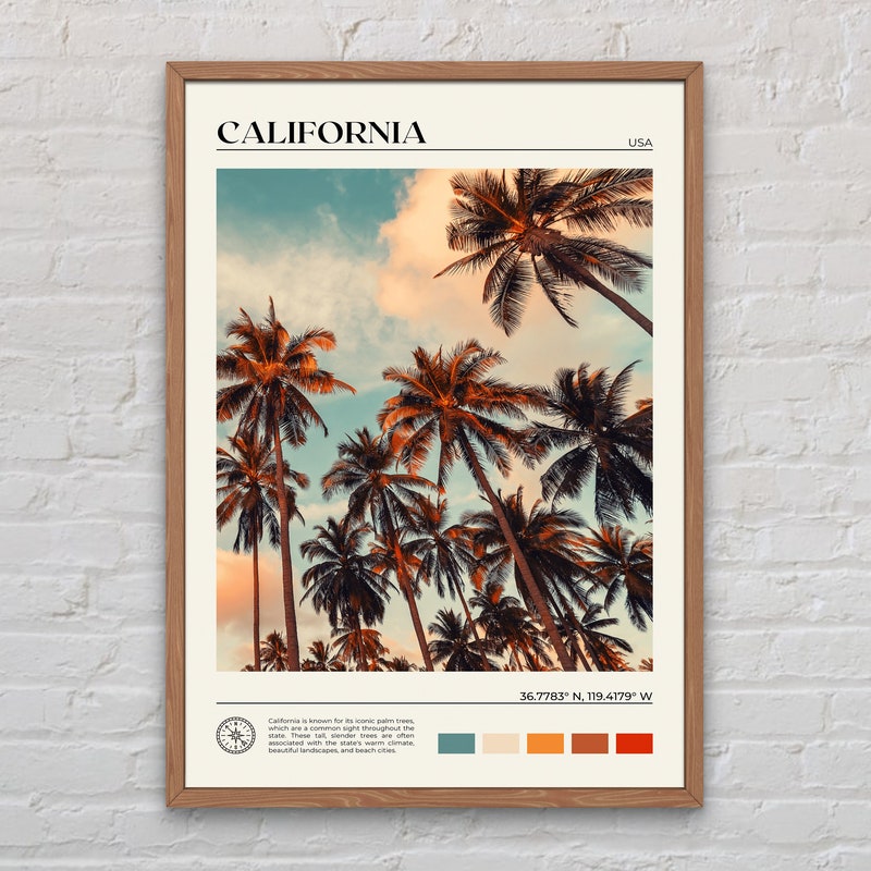 California Wall Art - Etsy