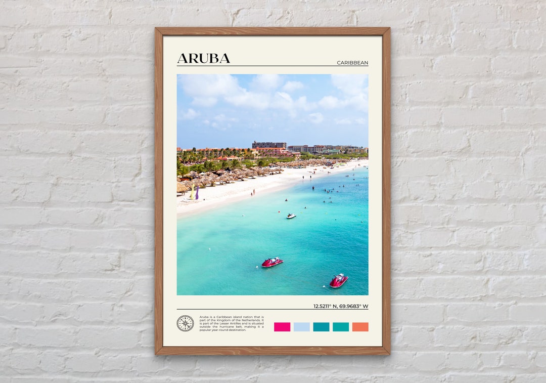 Real Photo, Aruba Print, Aruba Wall Art, Aruba Poster, Aruba Photo ...