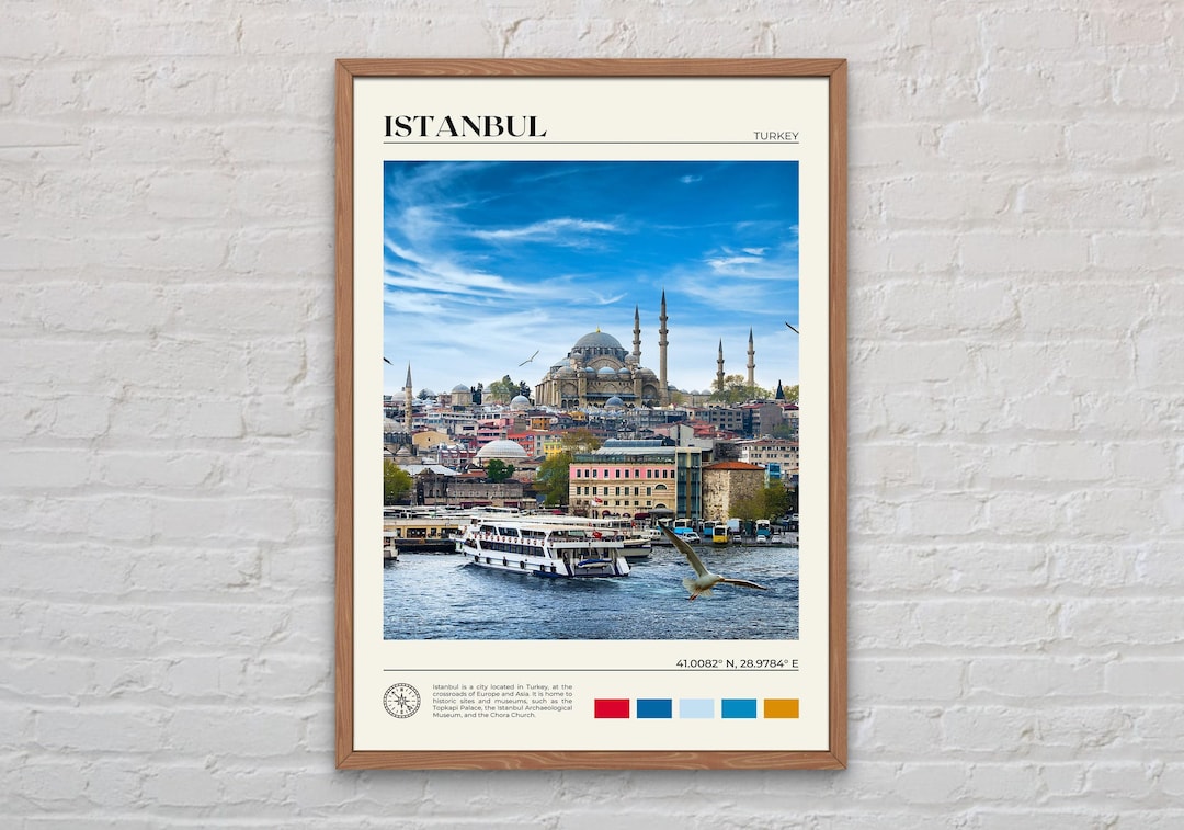 Real Photo, Istanbul Print, Istanbul Wall Art, Istanbul Poster ...