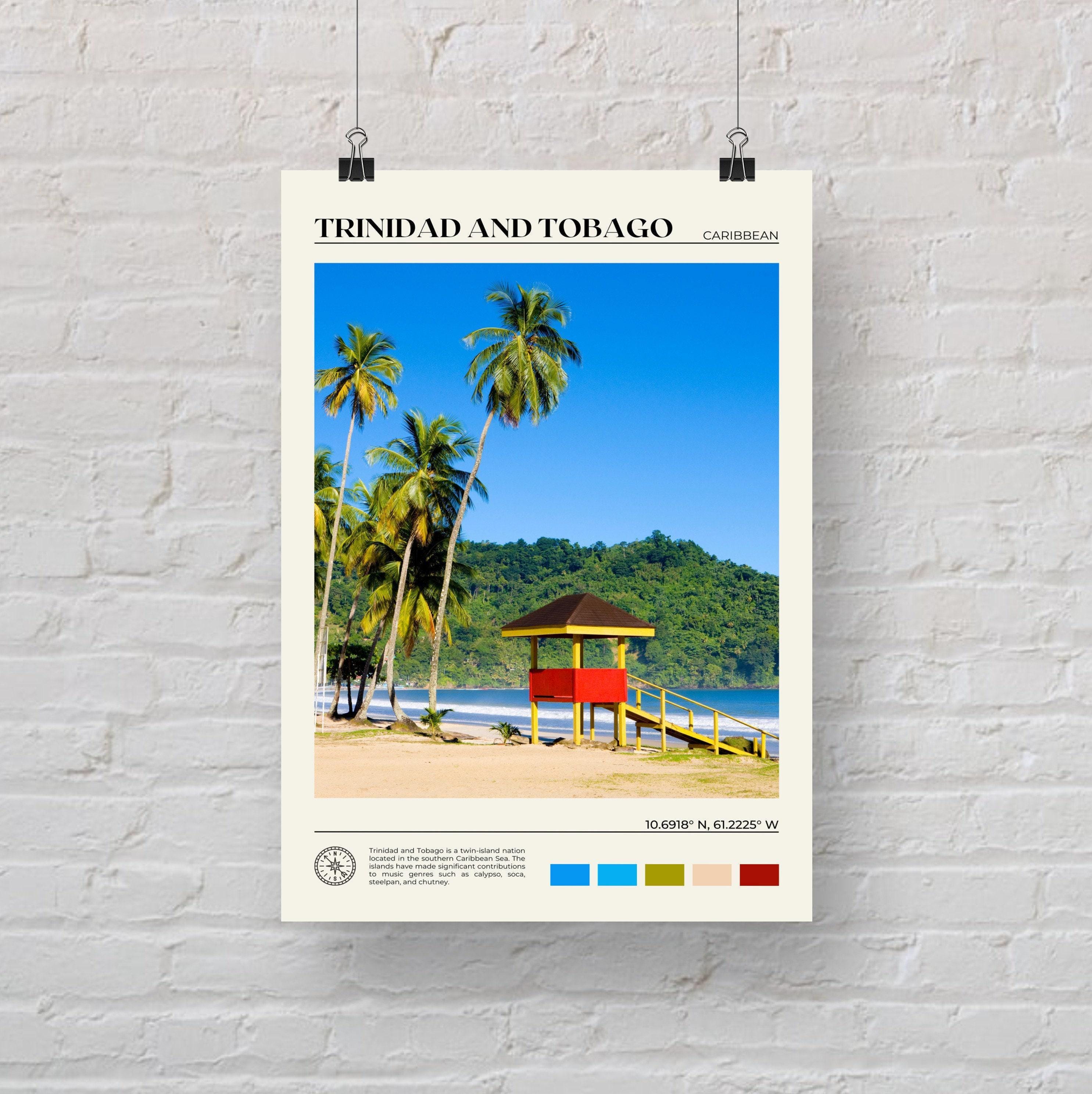 Real Photo, Trinidad and Tobago Print, Trinidad and Tobago Wall Art ...