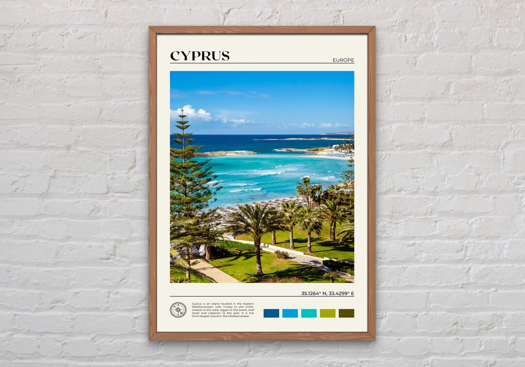 Real Photo, Cyprus Print, Cyprus Wall Art, Cyprus Poster, Cyprus Photo ...