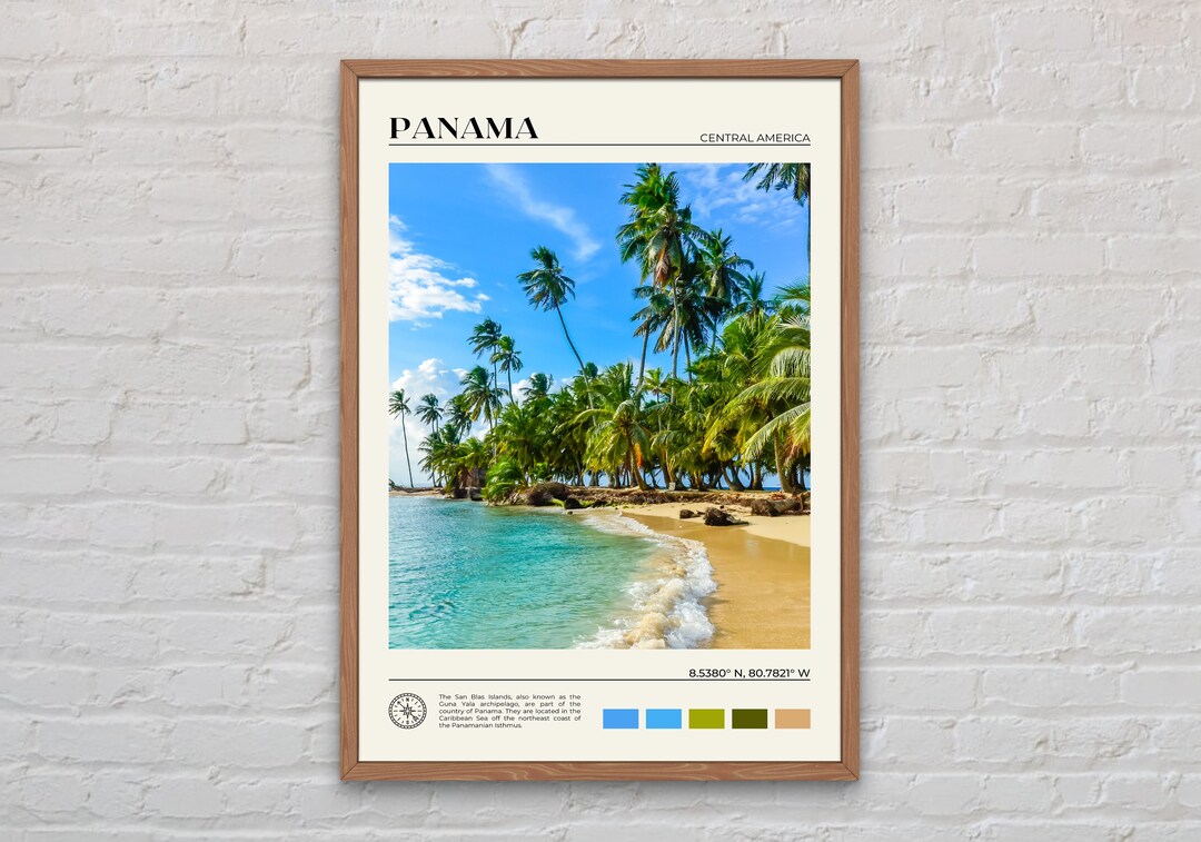 Real Photo, Panama Print, Panama Wall Art, Panama Poster, Panama Photo ...