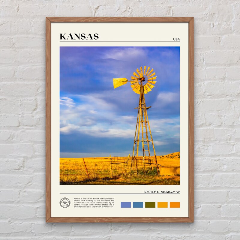 Kansas Art - Etsy