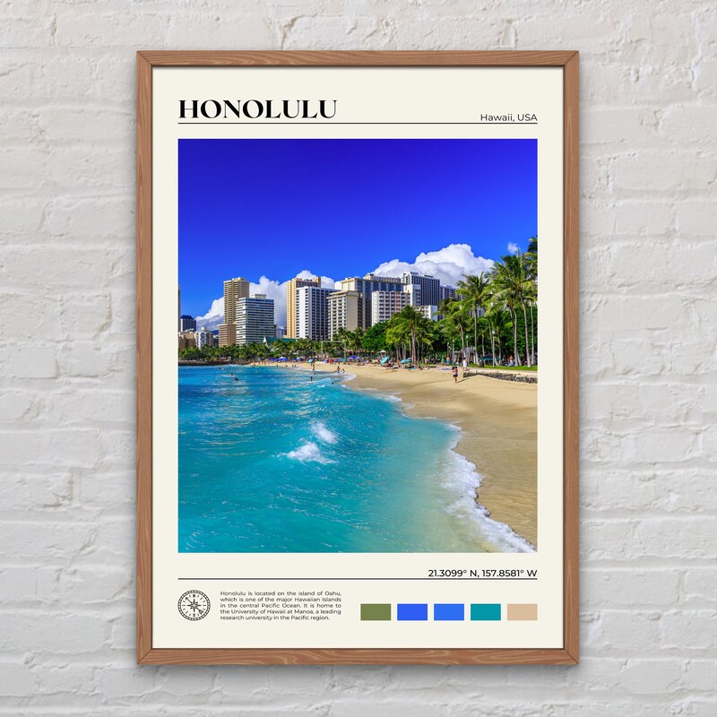 Honolulu Art - Etsy