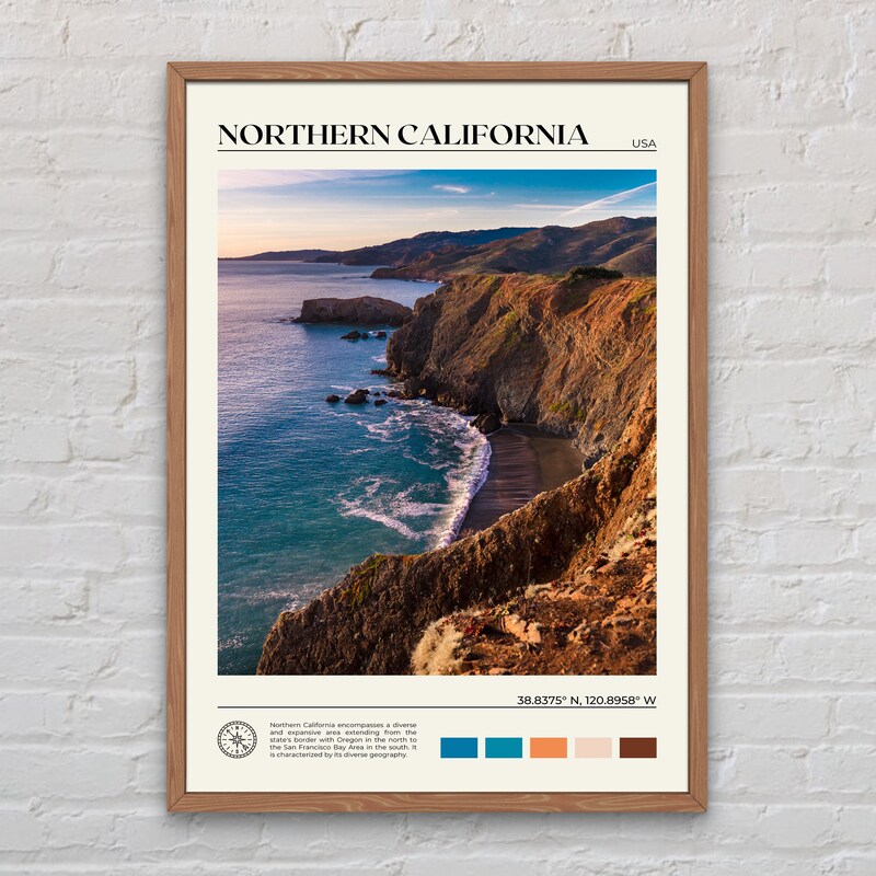 California Poster - Etsy