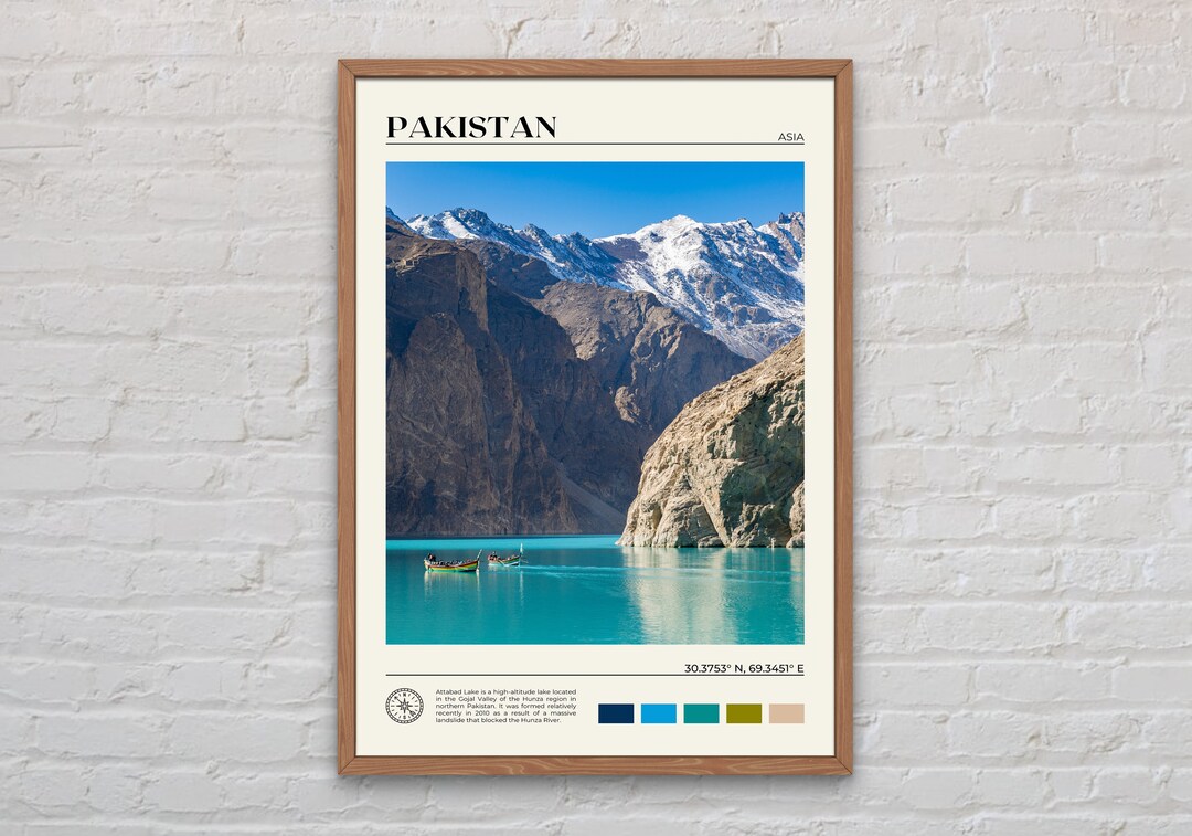Real Photo, Pakistan Print, Pakistan Wall Art, Pakistan Poster ...
