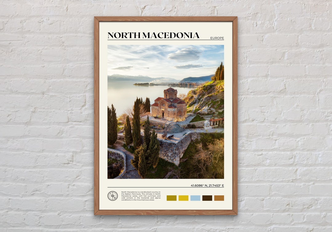 Real Photo, North Macedonia Print, North Macedonia Wall Art, North ...