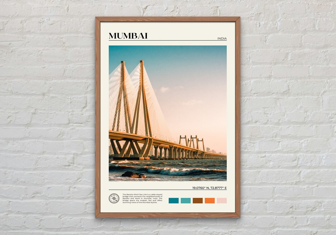 Real Photo, Mumbai Print, Mumbai Wall Art, Mumbai Poster, Mumbai Photo ...