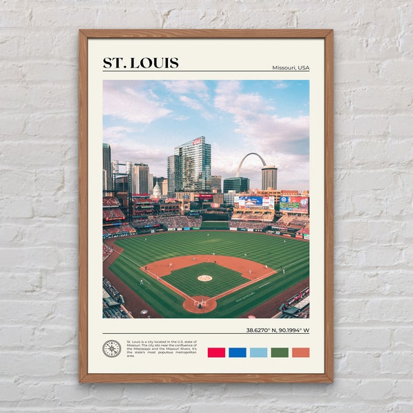 St Louis Poster - Etsy