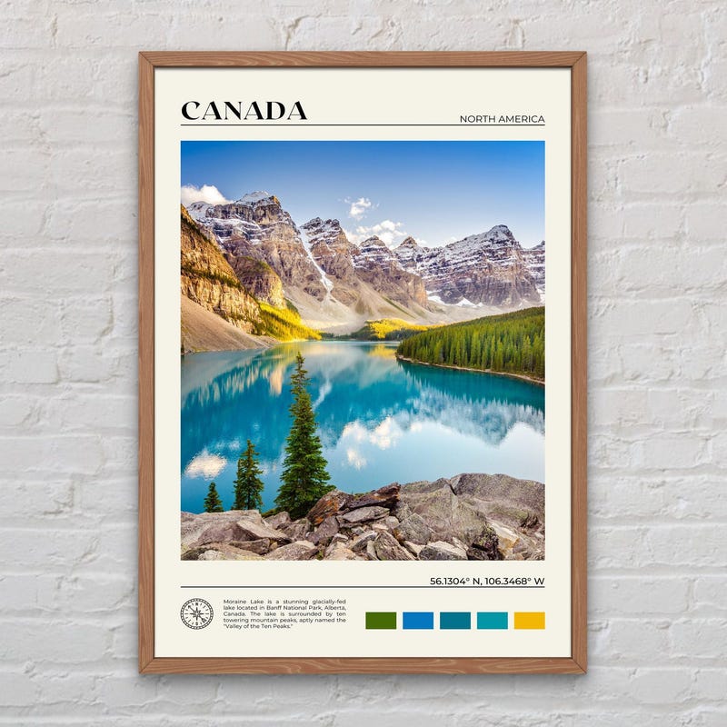 Canada Poster - Etsy Canada