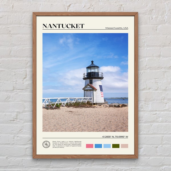 Nantucket Poster - Etsy