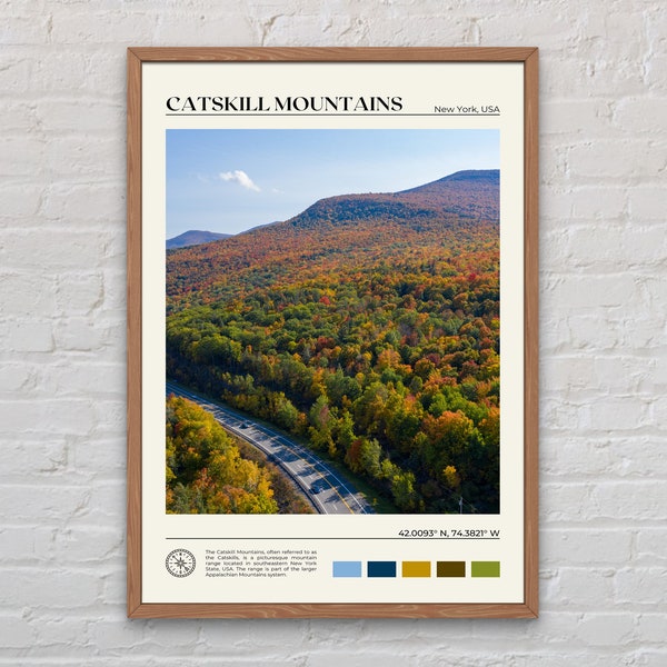Catskills Poster - Etsy