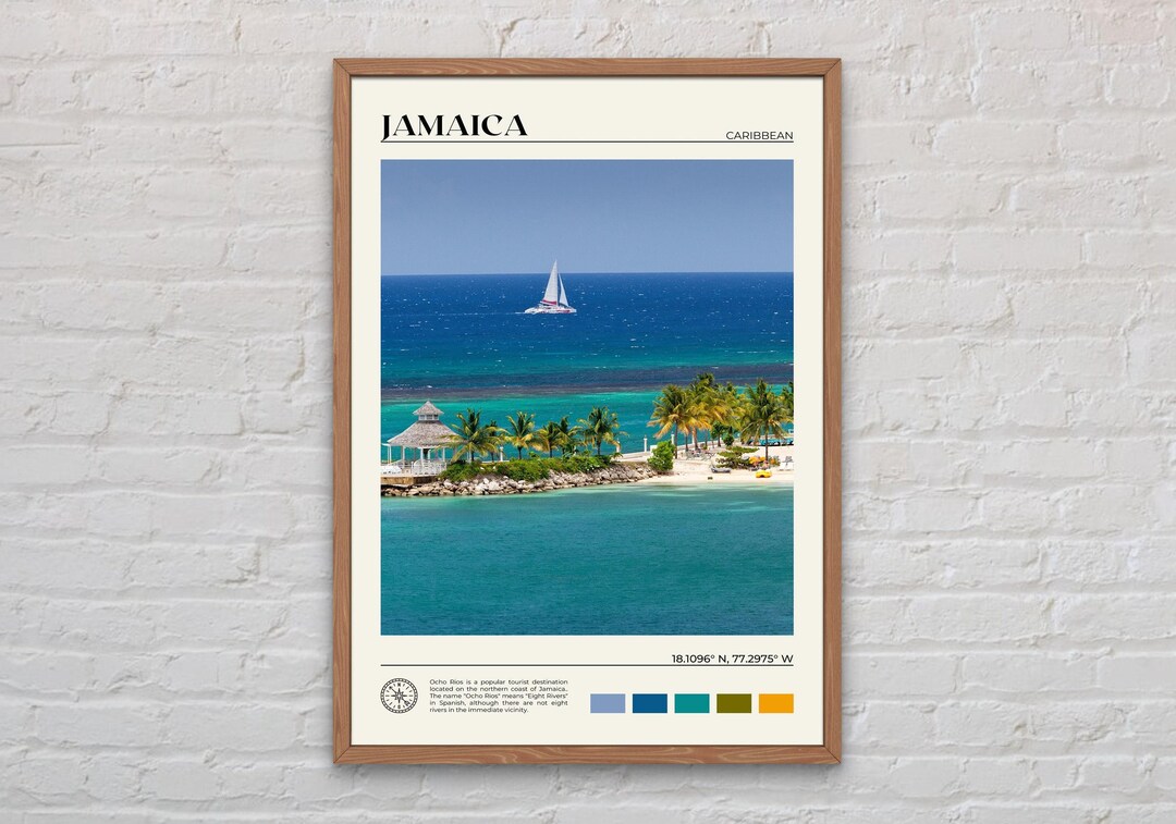 Real Photo, Jamaica Print, Jamaica Wall Art, Jamaica Poster, Jamaica ...