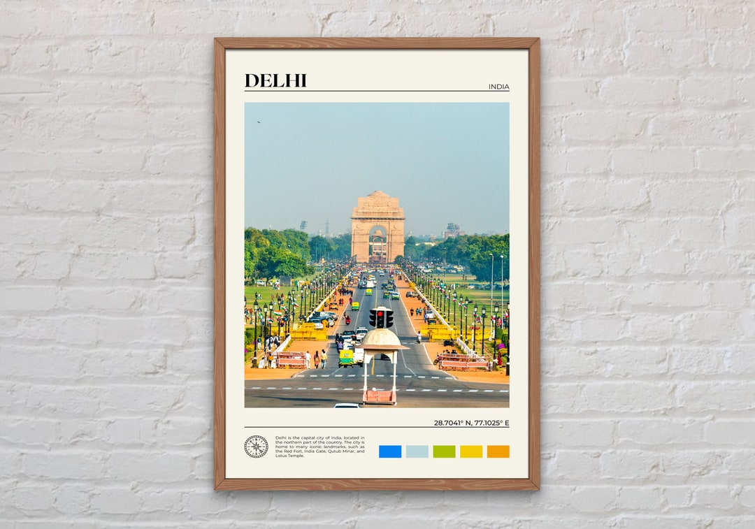 Real Photo, Delhi Print, Delhi Wall Art, Delhi Poster, Delhi Photo ...