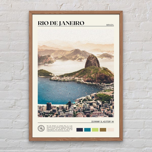 Rio Poster - Etsy