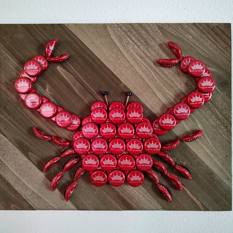 Bottle Cap Crab - Etsy