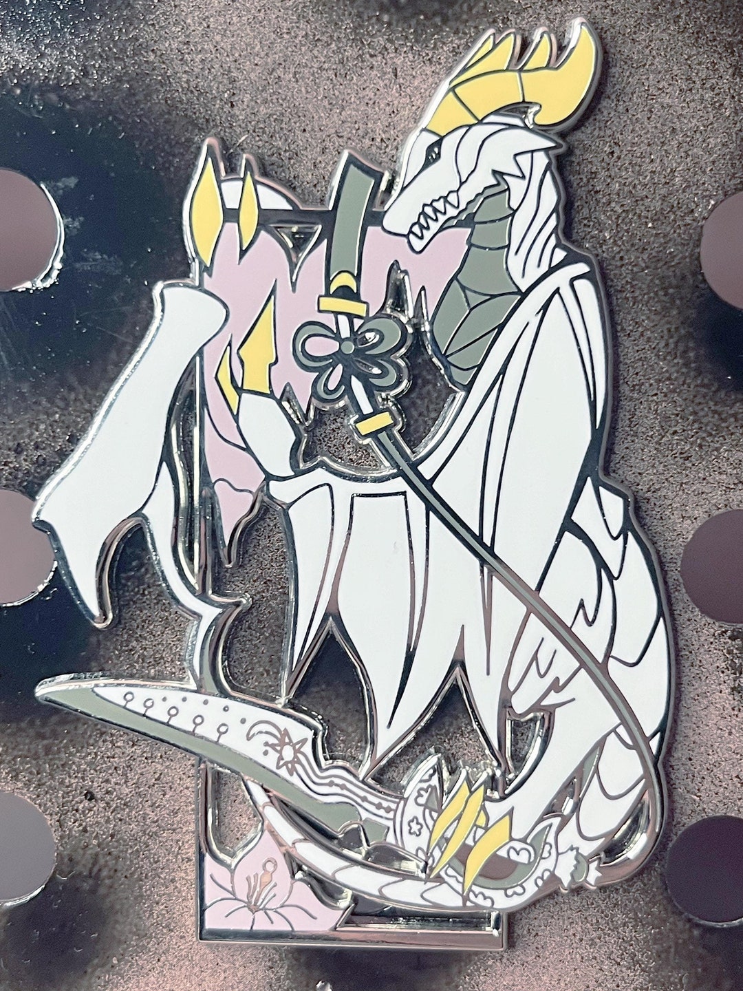 DOD3 Mikhail Zero's Sword Hard Enamel Pin Silver - Etsy