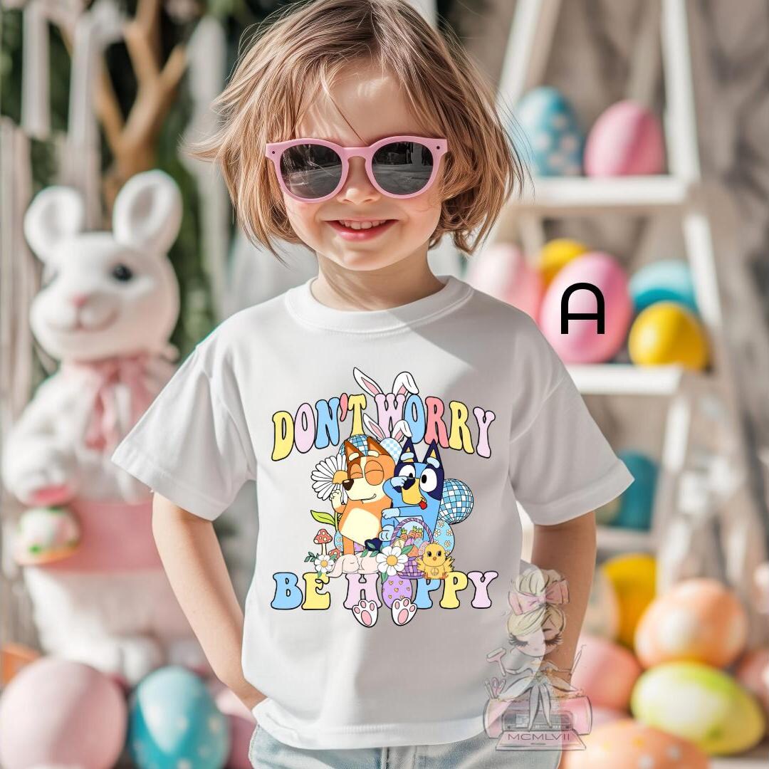 Bluey Egg-citing Collection of Easter Kid Shirts! - Etsy