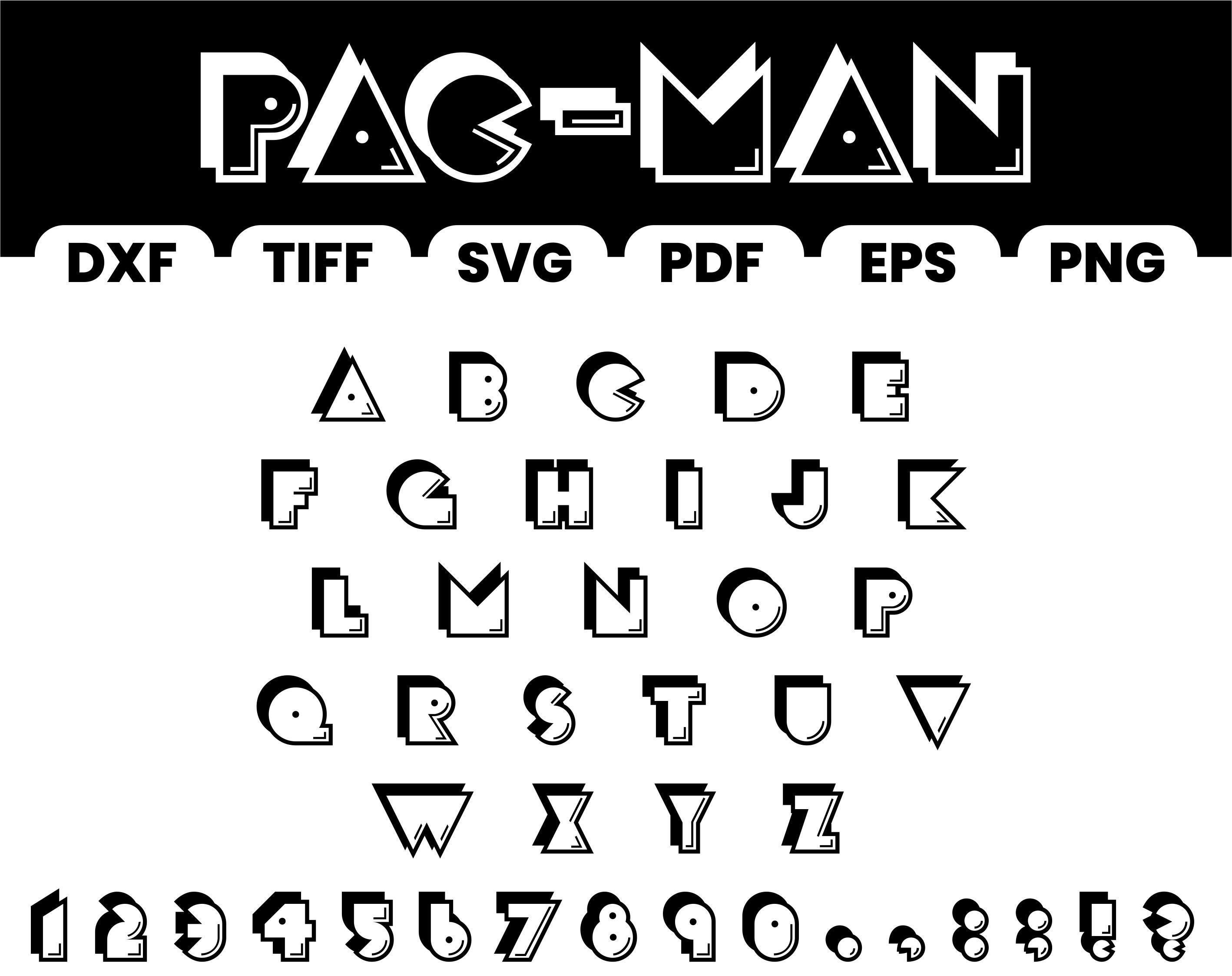 Text Pic Pac Man